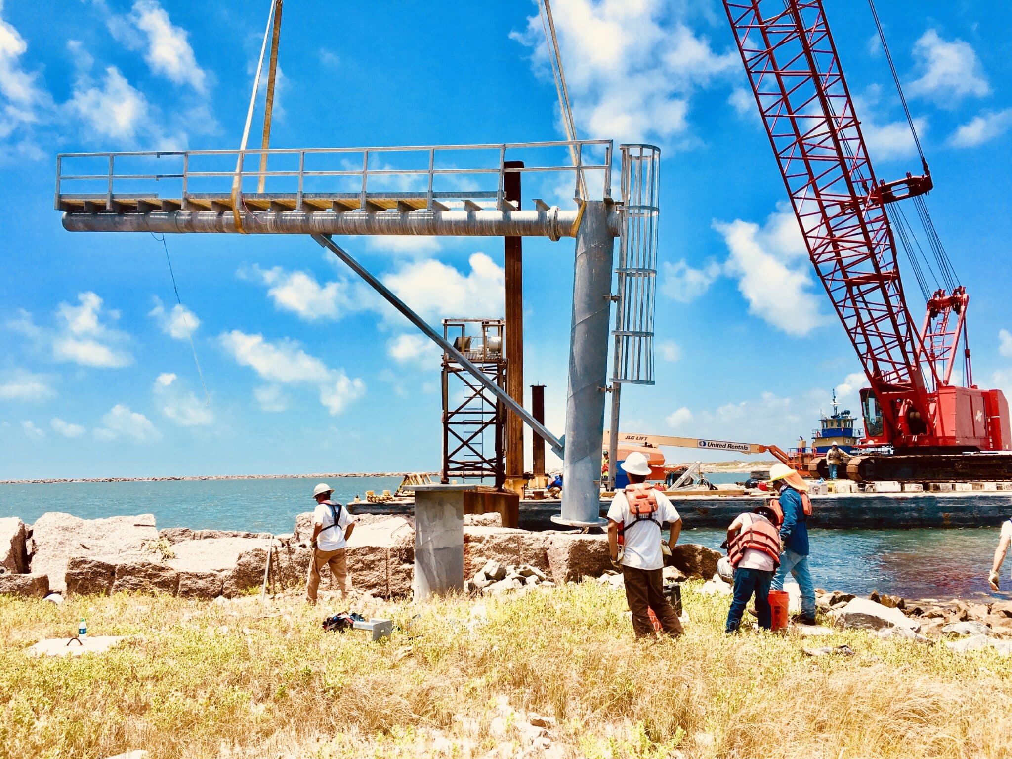 DESIGN BUILD SHIPPING CHANNEL RANGE LIGHTS | Inland Construction ...